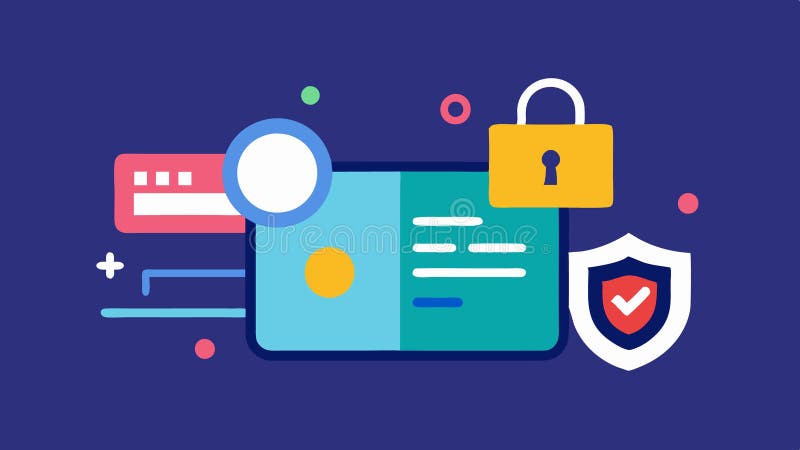Secure Payment a Visual Representation of a Secure Payment Process ...