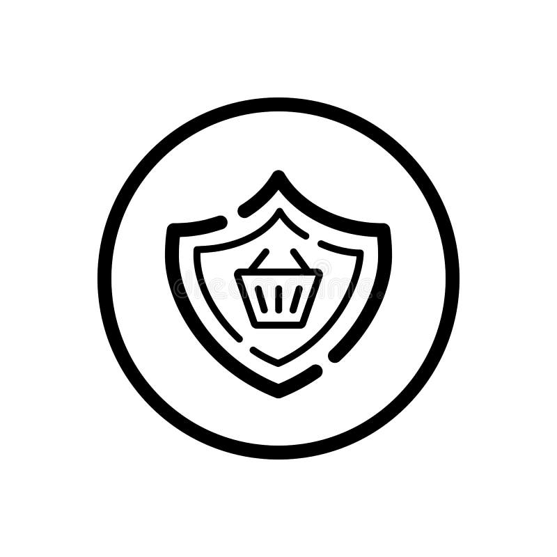 Secure Purchase Icon Outline Stock Illustrations – 1,926 Secure ...