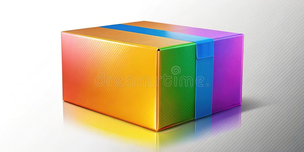 Secure and Reliable Retail Packaging a Closed Cardboard Box for ...