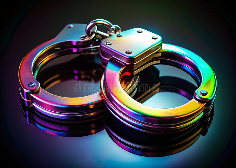 Secure Restraint Device Durable Steel Handcuffs for Law Enforcement and ...