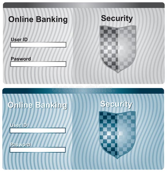 Secure screen stock vector. Illustration of browser, secure - 19972758