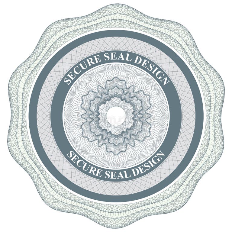 Banknote Seal Stock Illustrations – 1,405 Banknote Seal Stock ...