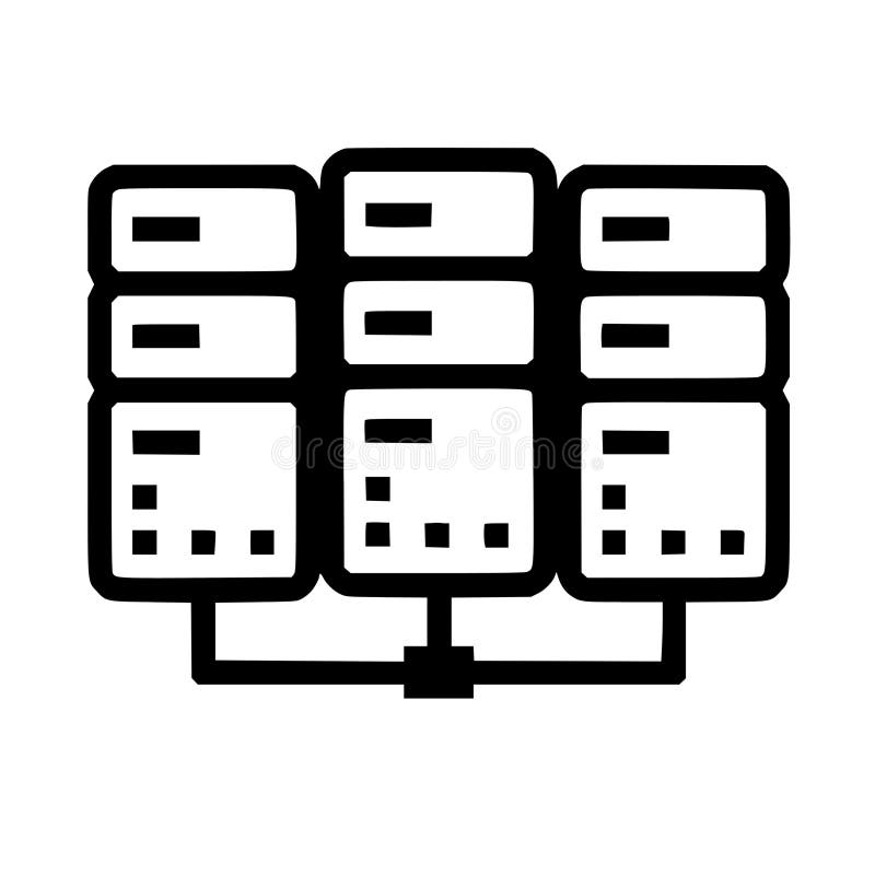 Server Cluster Cloud Computing Icon Stock Illustrations – 1,375 Server Cluster Cloud Computing ...