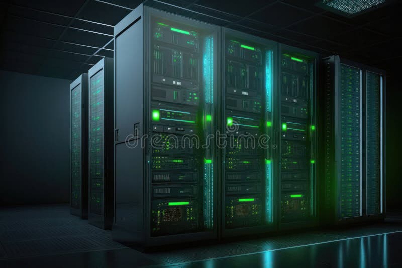 The Secure Server Rack The Heart Of Network Security Generative Ai