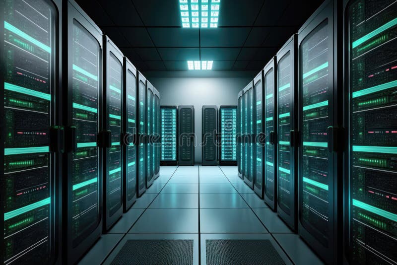 The Secure Server Rack The Heart Of Network Security Generative Ai