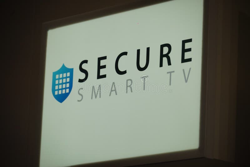 Secure Smart TV editorial photo. Image of privacy, network - 179308046
