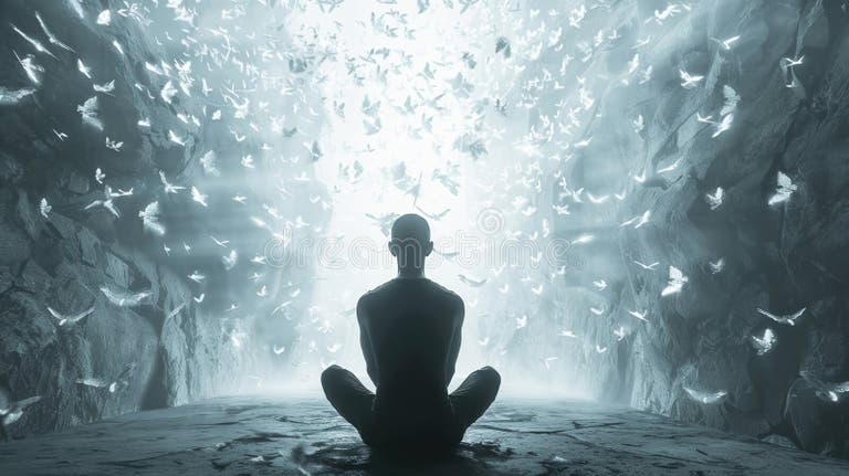 A Secure Space for Creative Thinking, Honesty, and Emotional Wellbeing. Stock Image - Image of ...