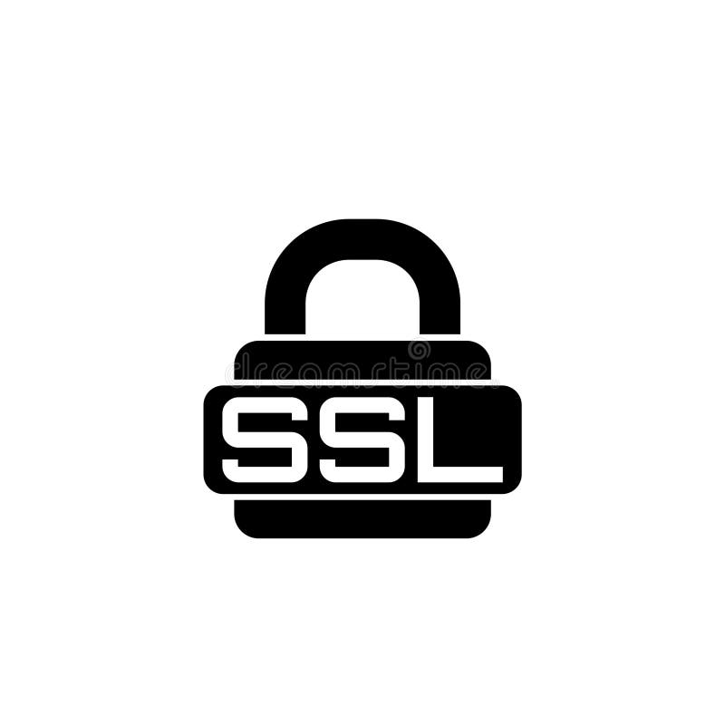 Ssl Secured Logo Stock Illustrations – 133 Ssl Secured Logo Stock ...