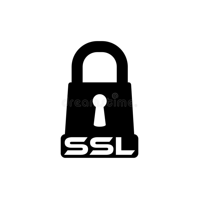 Ssl Secured Logo Stock Illustrations – 133 Ssl Secured Logo Stock ...