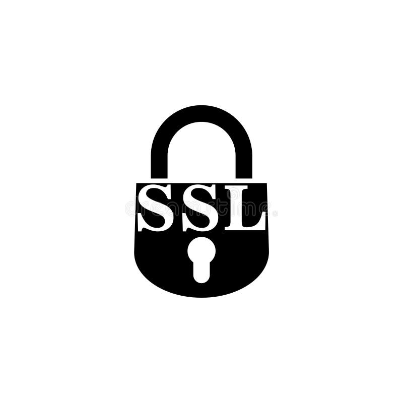 Ssl Secured Logo Stock Illustrations – 133 Ssl Secured Logo Stock ...