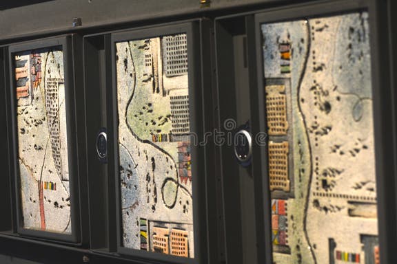 Password Storage Box Made of Ceramic Bricks Stock Image - Image of ...