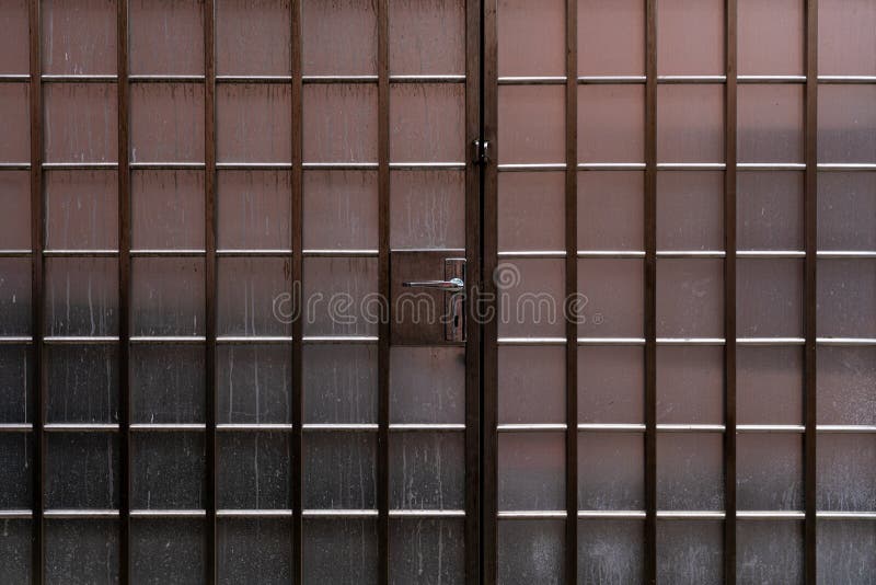 Secure Sturdy Metal Grid Door Stock Photos - Free & Royalty-Free Stock ...