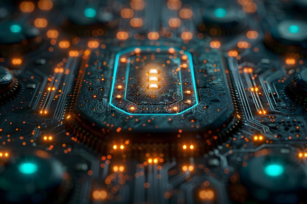 Secure Technology Background with Encrypted Firewalls Stock ...