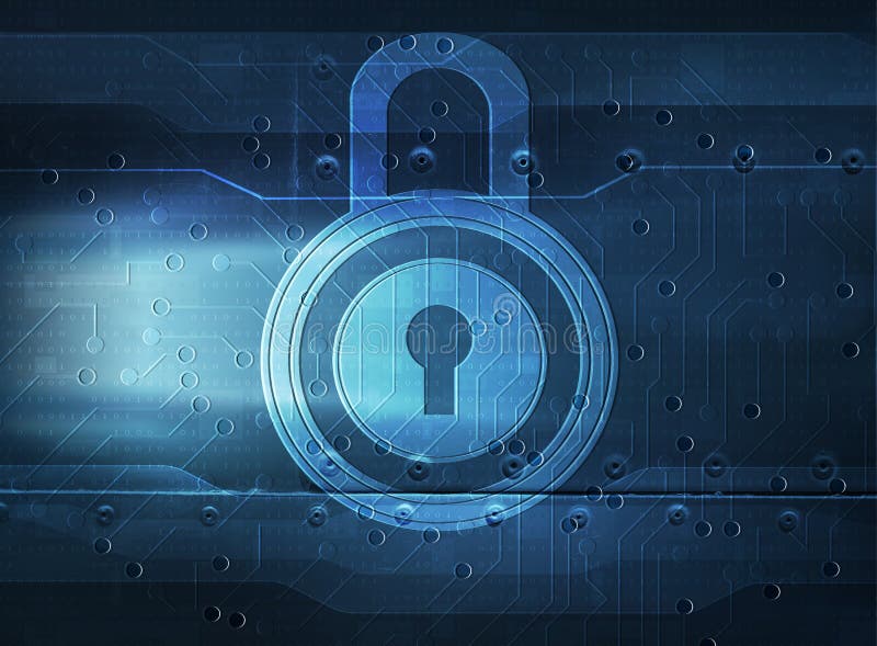 Secure Technology Background. Top Security and Protection from ...