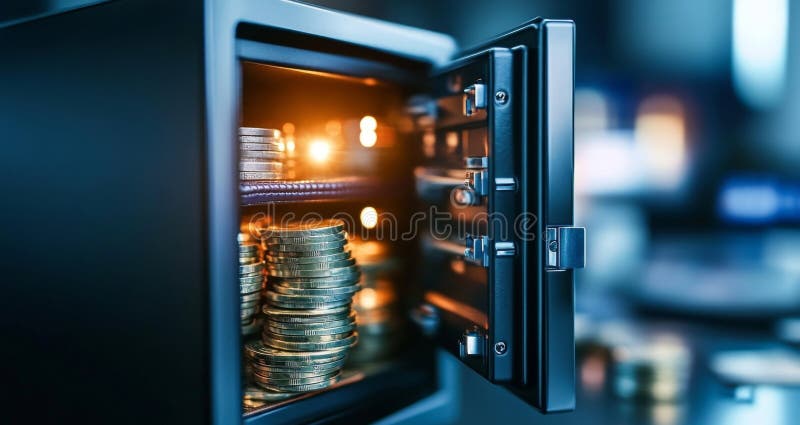 Secure Valuables in a Safe with a Lock for Enhanced Privacy and Banking ...