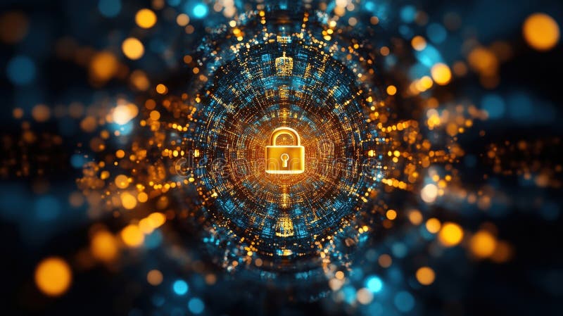 Secure Your Data with this Brightlock Image. Digital Safety Shines ...