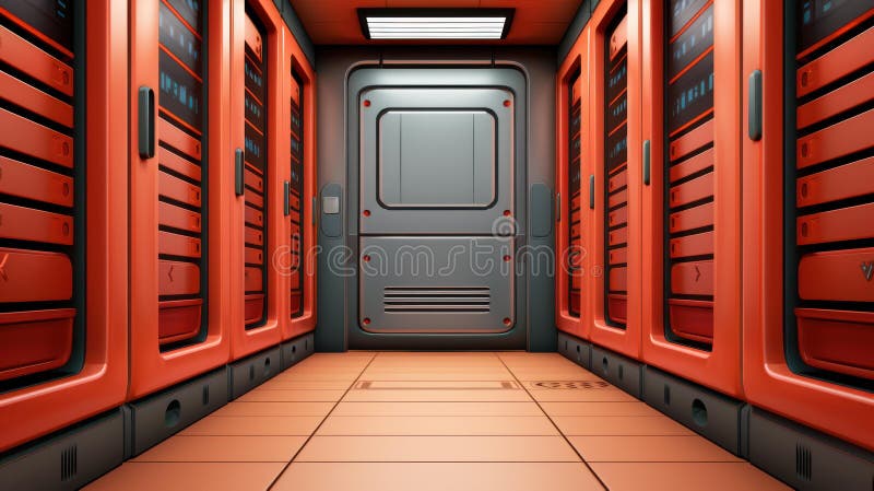 Secure Your Digital Assets with Server Racks in a Hightech Computer ...