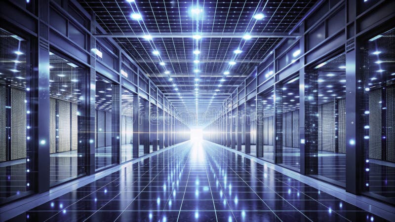 Secure Your Digital World a Minimalist 3D Visualization of Data ...