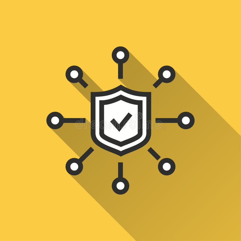 Secured Access - Vector Icon for Graphic and Web Design. Stock Vector ...