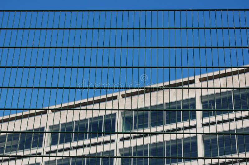 Secured area stock photo. Image of metal, gated, secured - 14925696