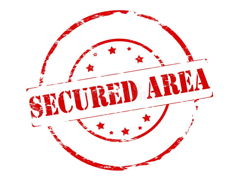 Secured area stock illustration. Illustration of secure - 92090322