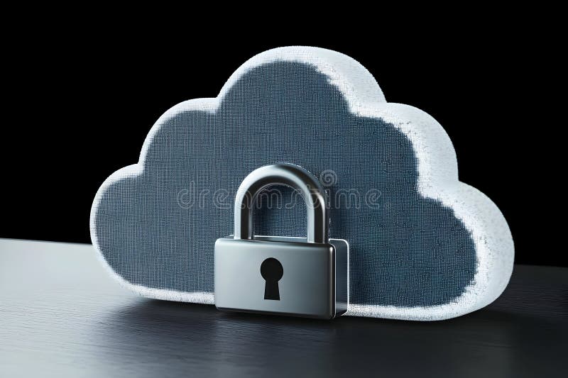Secured Cloud Data: Digital Asset Protection and Privacy Stock ...