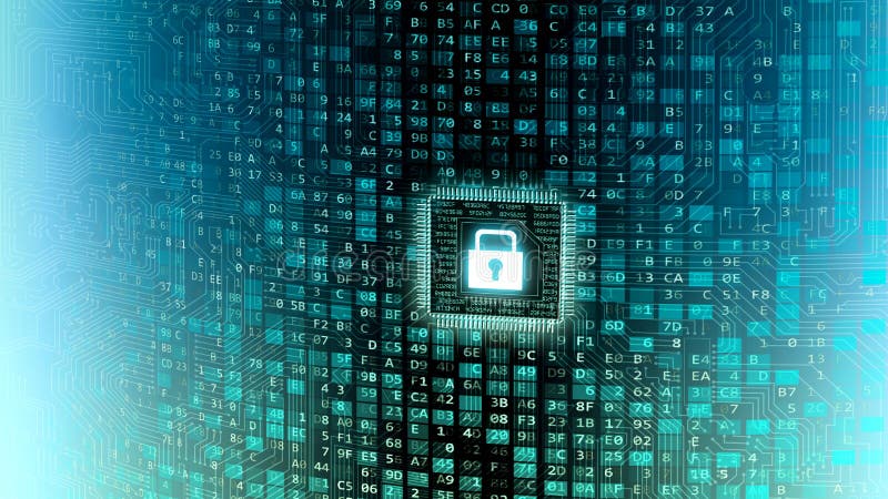 Internet Information Technology Concept Stock Illustration ...