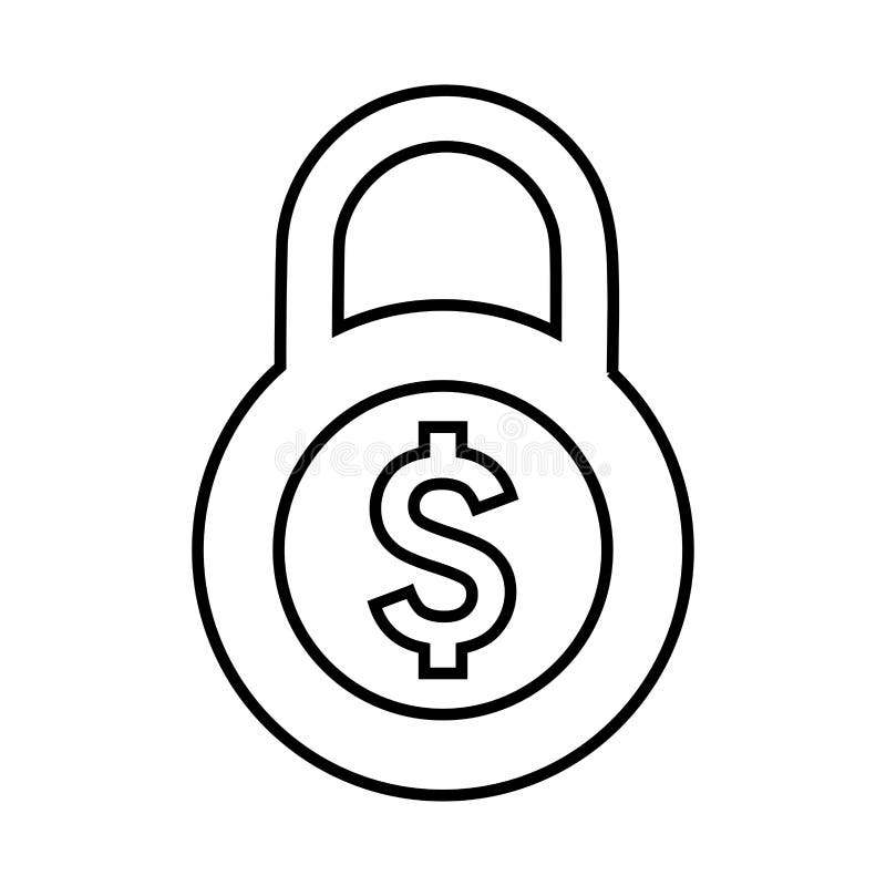 Secured, Loan, Protection Icon. Gray Vector Graphics Stock Vector ...
