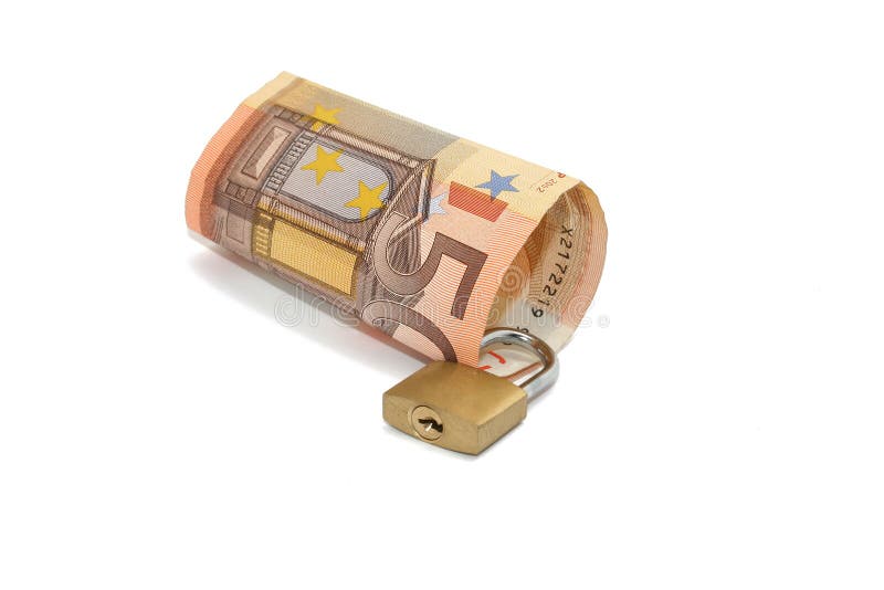 Money locked stock photo. Image of protect, banking, close - 20111960