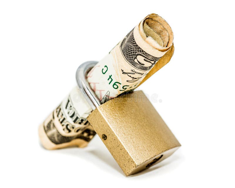 Save your money stock image. Image of loan, euro, lock - 4196839