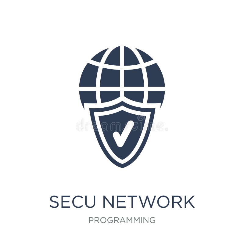 Secured Network Transparent Icon. Secured Network Symbol Design Stock ...