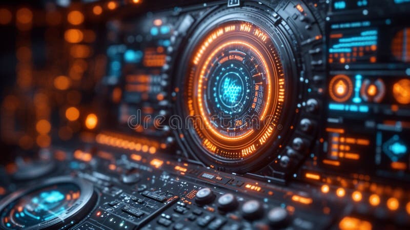 SecureGraph: Visualizing Cyber Threats & Solutions Stock Illustration ...