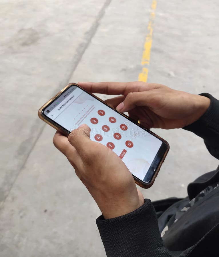 Securing Data on Smartphone Editorial Photography - Image of smartphone ...