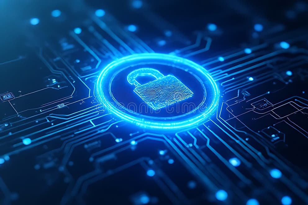 Securing Digital Data Cybersecurity Landscape Infographic High-tech ...