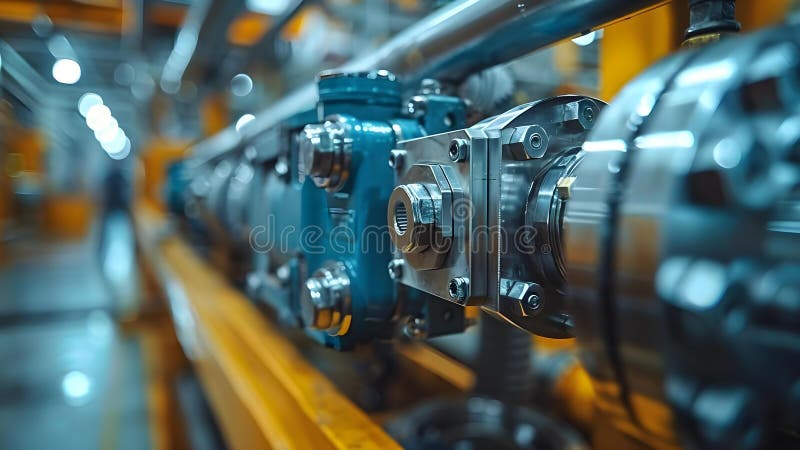 Securing Equipment Safely during Maintenance or Out of Service. Concept ...