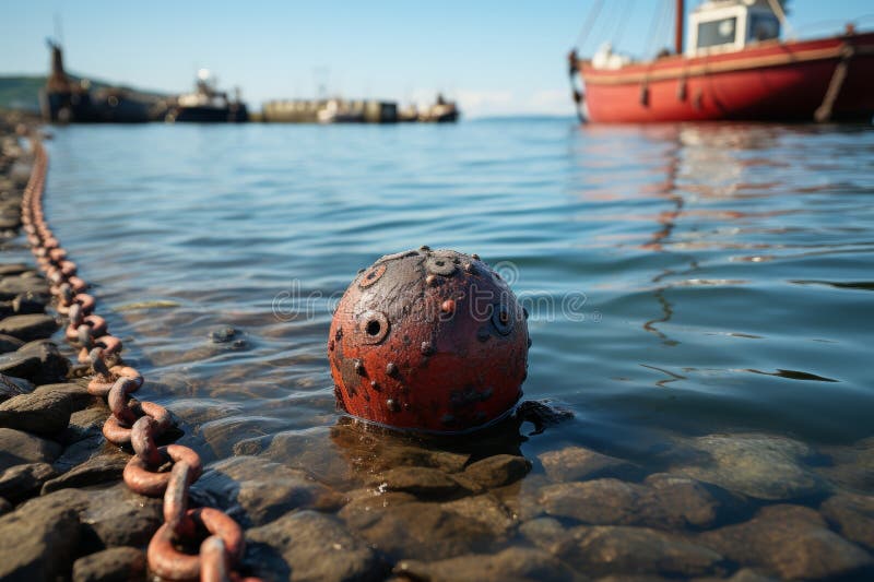 Securing Mooring Line on Bollard in Figure Eight Pattern for Safe ...