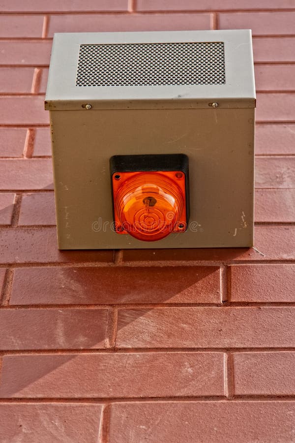 Old Fashioned Burglar Alarm in Cedarburg, Wisconsin Editorial ...