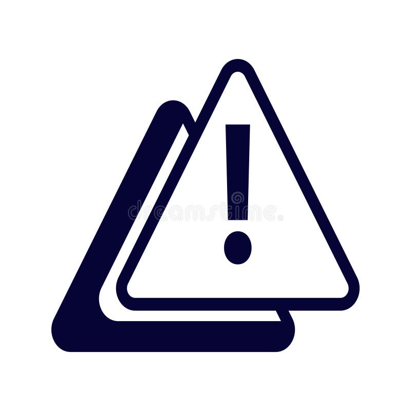 Security alarm alert icon stock vector. Illustration of security ...