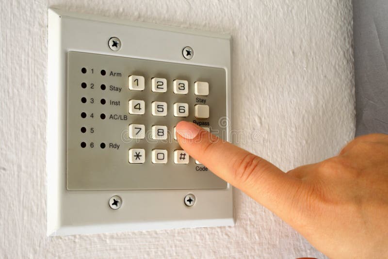Security alarm stock image. Image of system, security - 51383969