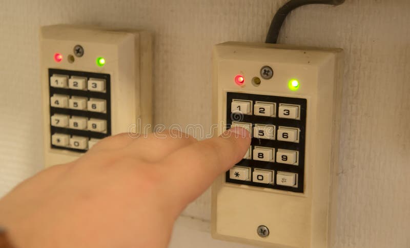 Security alarm system stock photo. Image of device, fire - 56233882