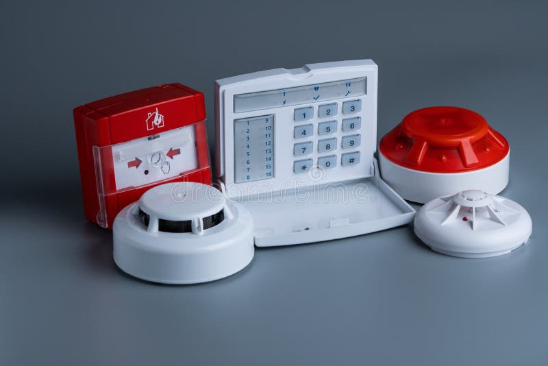 Security Alarm Systems. Industrial or House Alarm. Stock Image - Image ... Security Alarm Systems. Industrial or House Alarm. Stock Image - Image ...