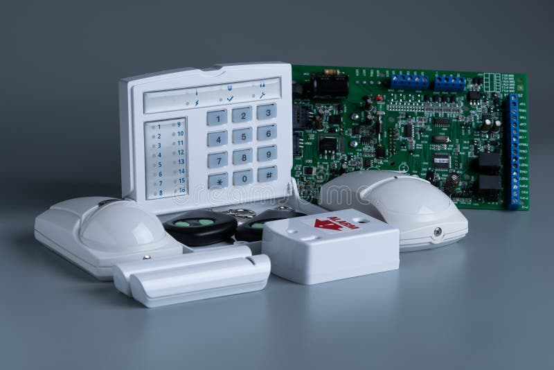 Security Alarm Systems. Industrial or House Alarm. Stock Image - Image ... Security Alarm Systems. Industrial or House Alarm. Stock Image - Image ...