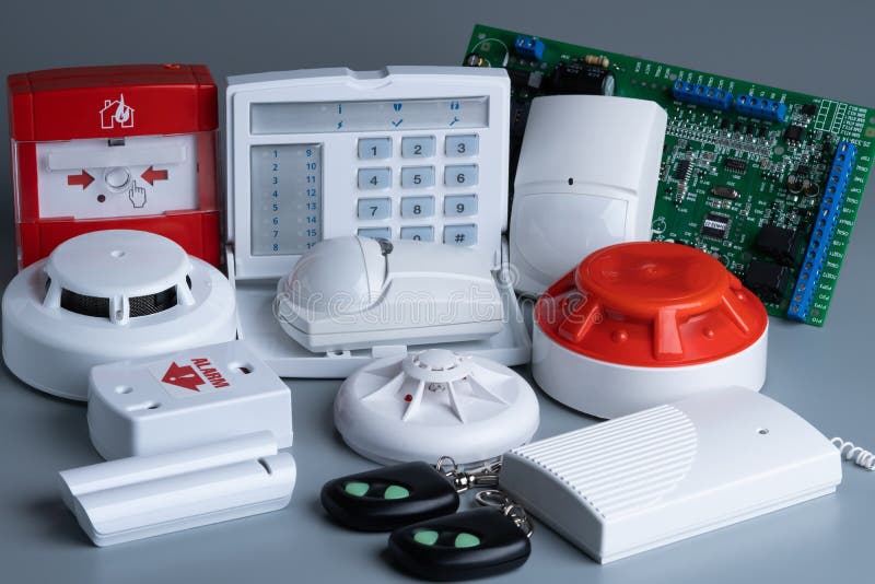 Security Alarm Systems. Industrial or House Alarm. Stock Photo - Image ... Security Alarm Systems. Industrial or House Alarm. Stock Photo - Image ...