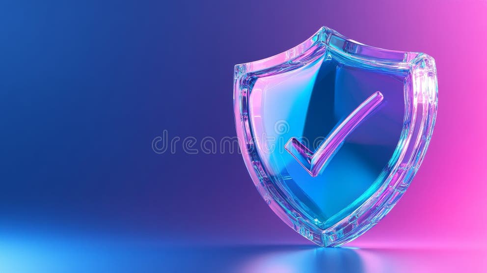 Security and Antivirus Application Icons with a Shield Icon with a ...