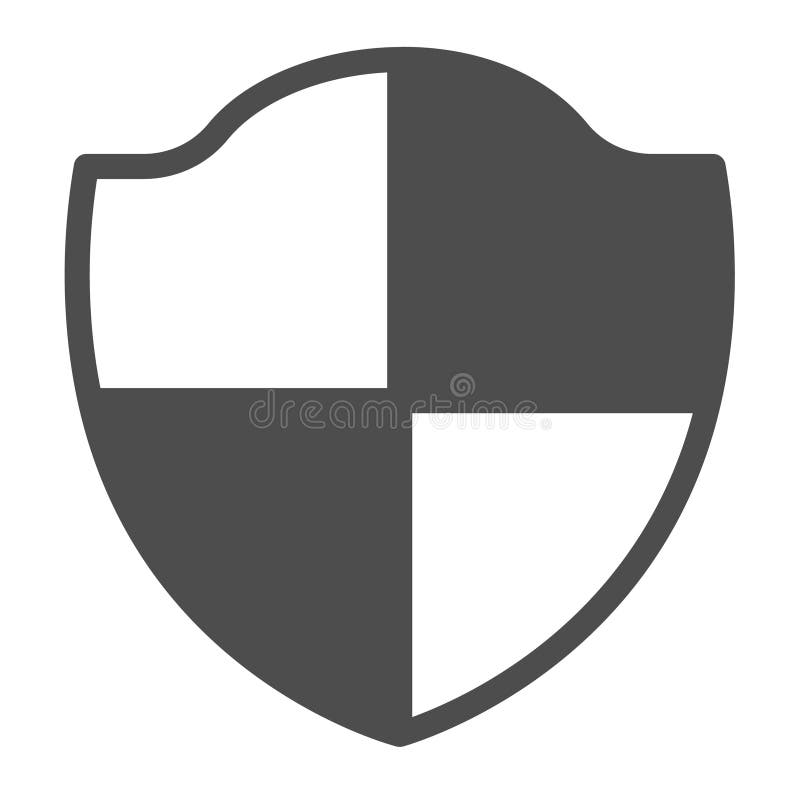 Security and Antivirus Emblem Solid Icon, Windows Pack Concept. Vector ...