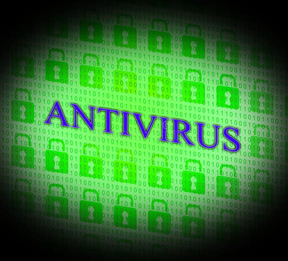 Security Antivirus Represents Login Risk and Unsecured Stock ...