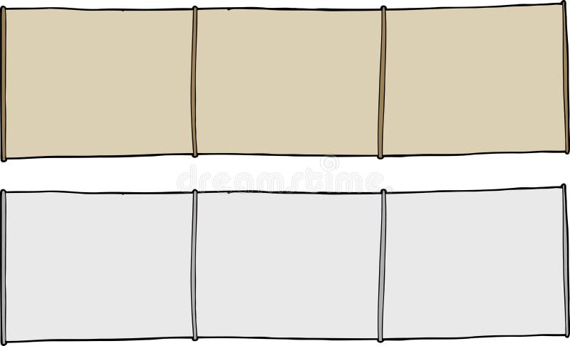 Security Barrier Sketches stock illustration. Illustration of clip ...