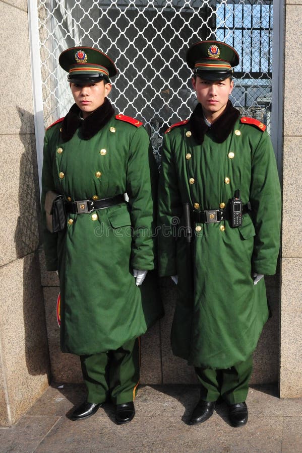 Security in Beijing Subway editorial photography. Image of soldier ...