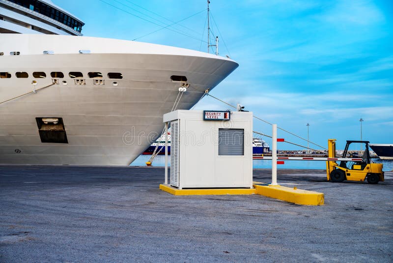 Security booth stock image. Image of safety, terminal - 317415441