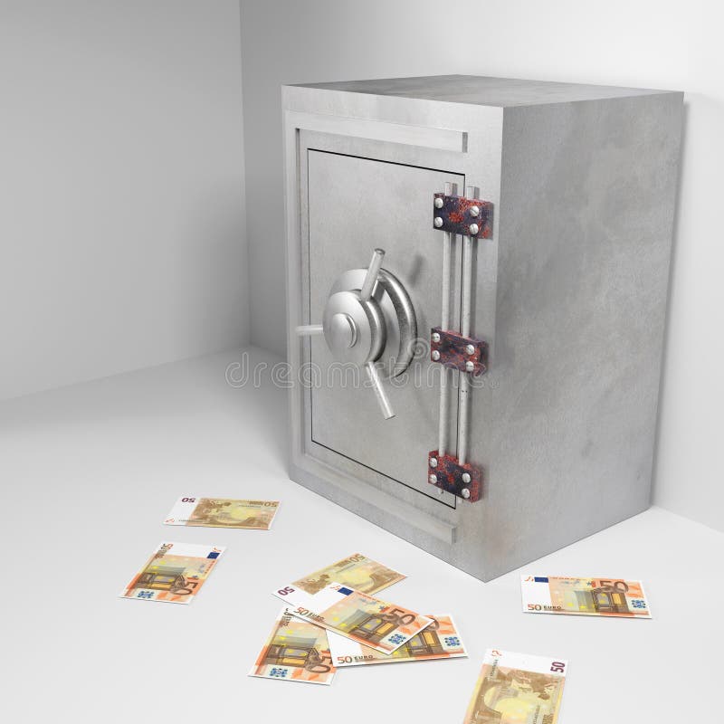 Security box stock illustration. Illustration of industrial - 45008955